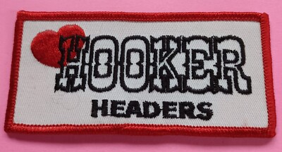 Hooker Headers Embroidered Patch - Unused | eBay