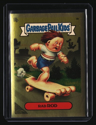 Garbage Pail Kids RAD ROD F8b (GPK All New Series 3 ANS3) Gold Foil ...