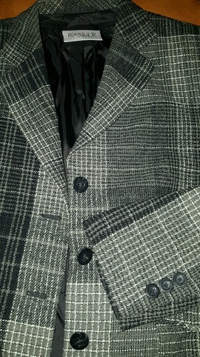 BASLER Black Wool Blend Tweed Jacket size Eur 42 | eBay