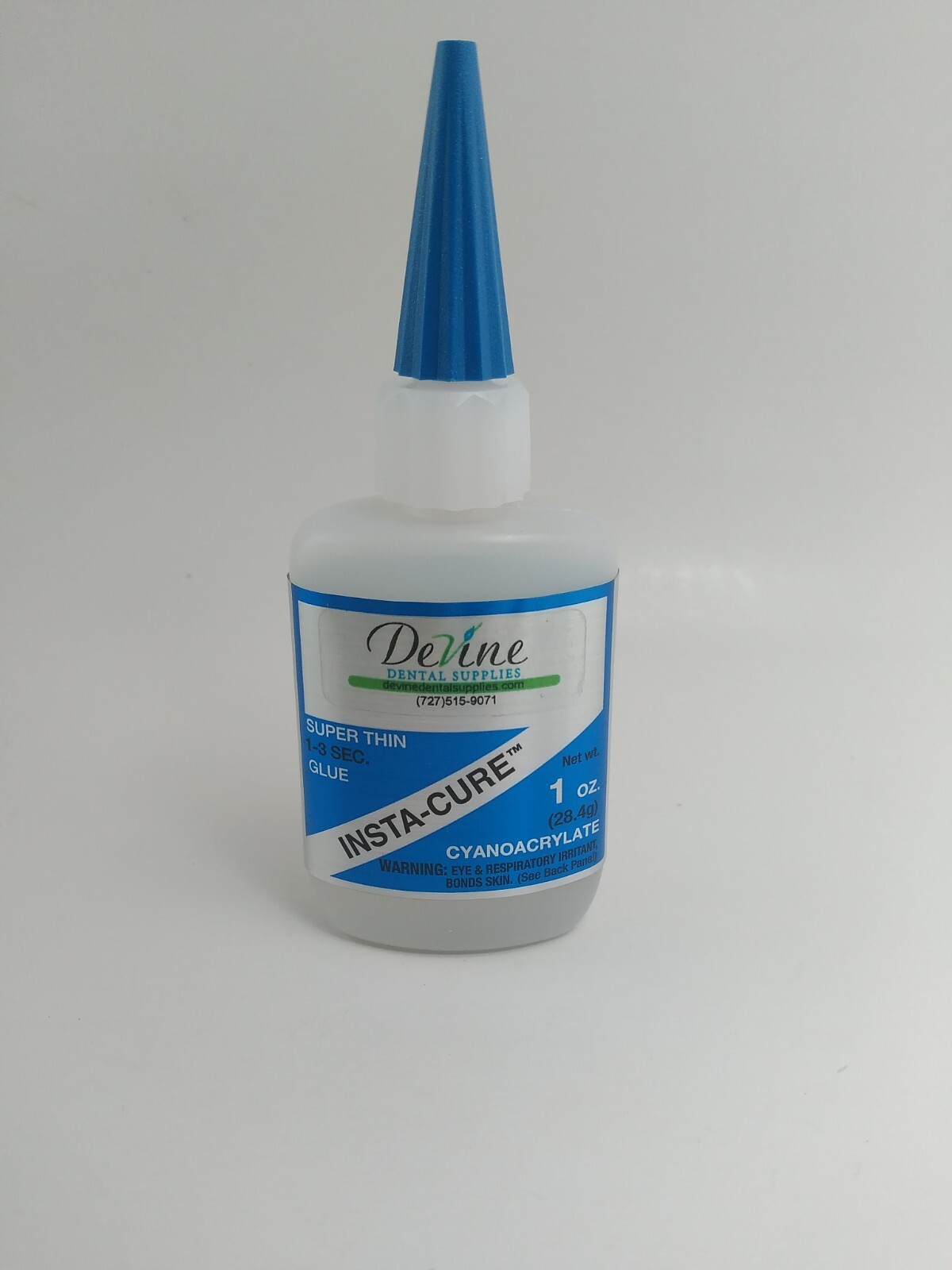 Dental Lab Quick Adhesive Strong Bond Super Glue (Super Thin) 1 oz ...