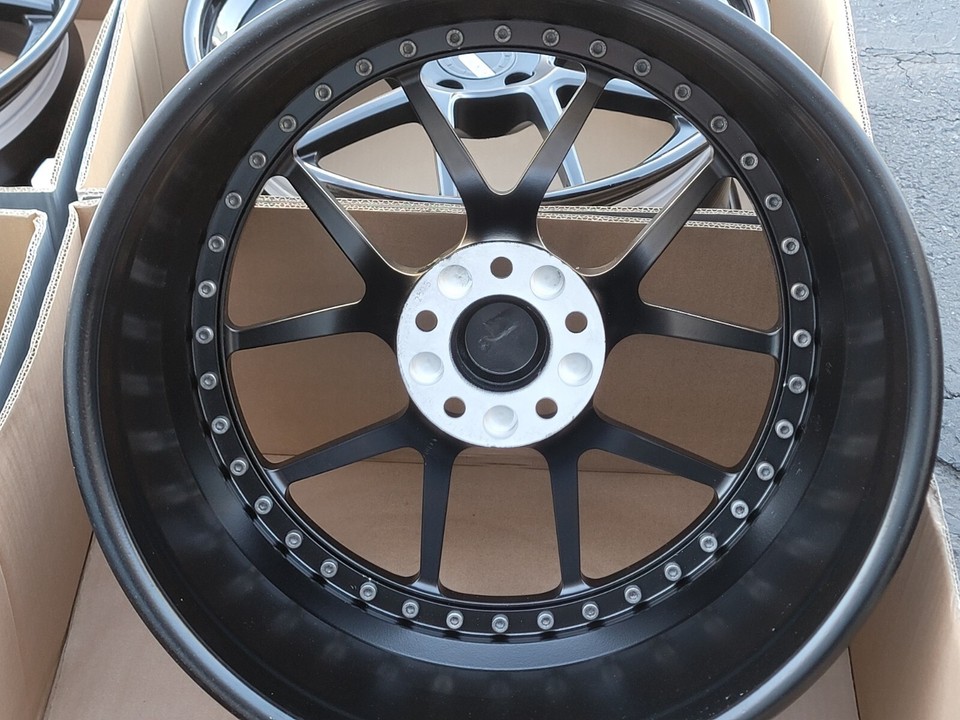 20" Maserati GranTurismo ADV.1 Trackspec forged multi-piece wheels hre ...