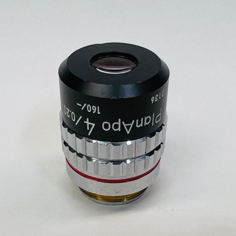 Nikon CFN Plan Apo 4X/0.20 Microscope Objective Lens Apochromat 160mm ...