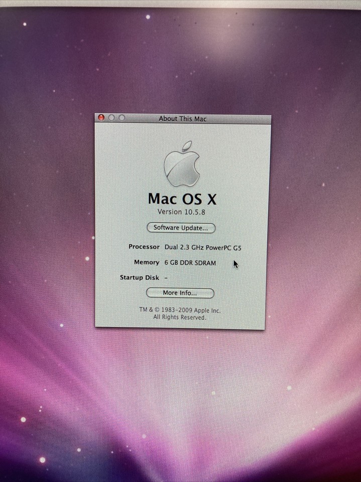 Apple Power Mac G5 - Macintosh M9748LL/A - w/ Cinema HD Display 23 ...