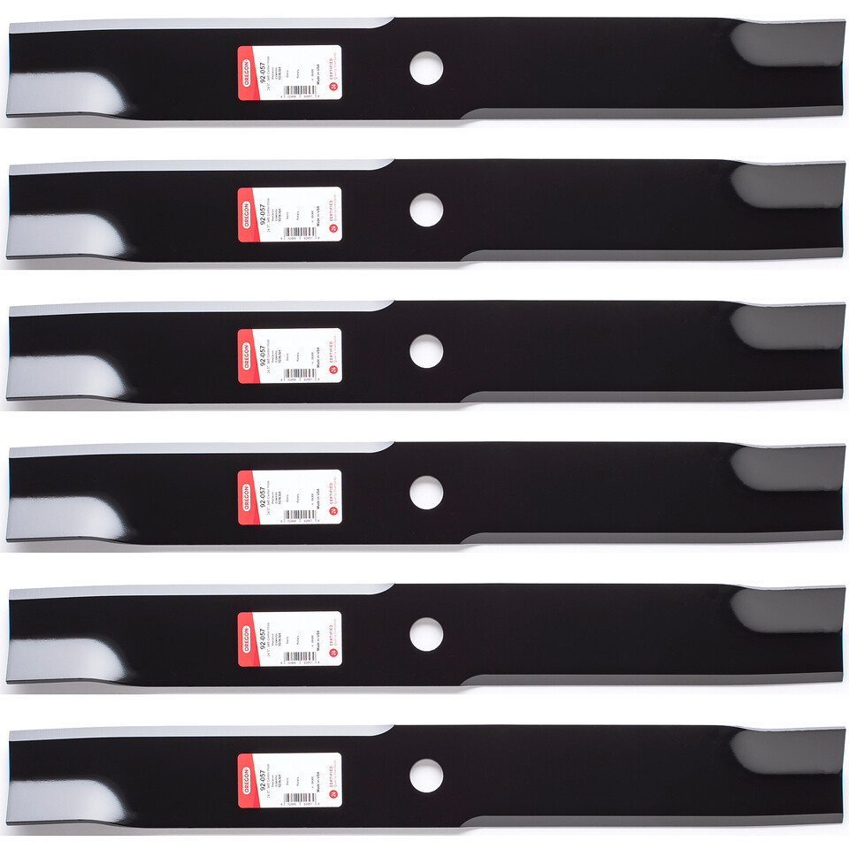 6PK Oregon Replacement Blade for 48" Exmark Radius E-Series ...