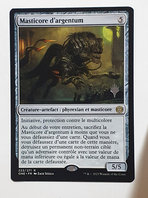 Masticore d'argentum Argentum Masticore MTG Magic VF | eBay