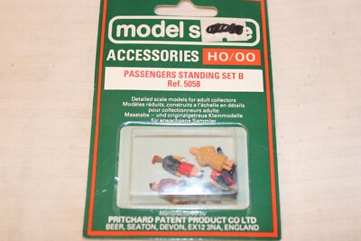 HO/OO Scale Pritchard Model Scene, Package of 6 People Standing Figures ...