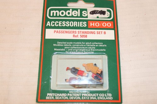 HO/OO Scale Pritchard Model Scene, Package of 6 People Standing Figures ...