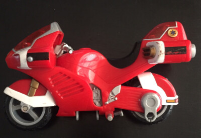 Vintage Power Rangers Rescue RED Lightspeed Cycle 1999 | eBay Australia