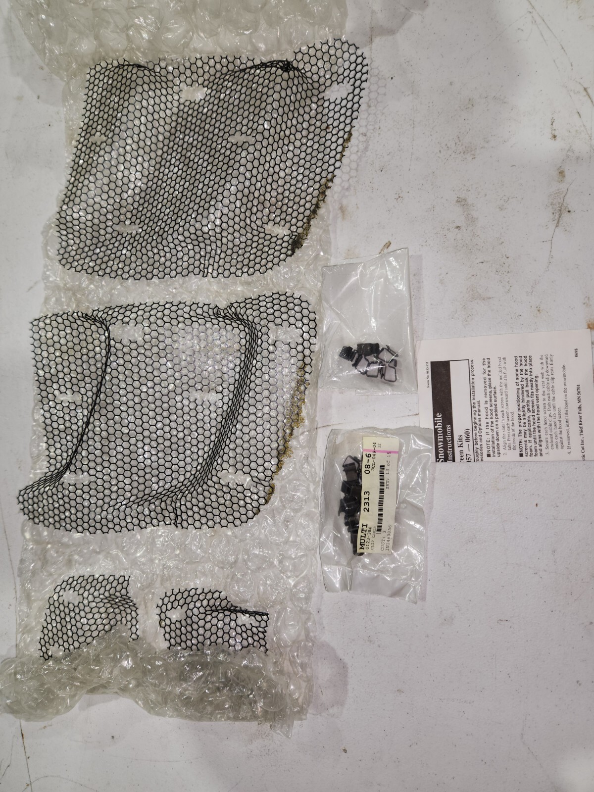 Arctic Cat ZRT Thundercat Hood Screen Kit Black 1639-057 for sale ...