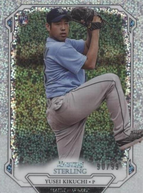 2019 Bowman Sterling - Rookie Yusei Kikuchi #BSR-100 Speckle Refractor ...