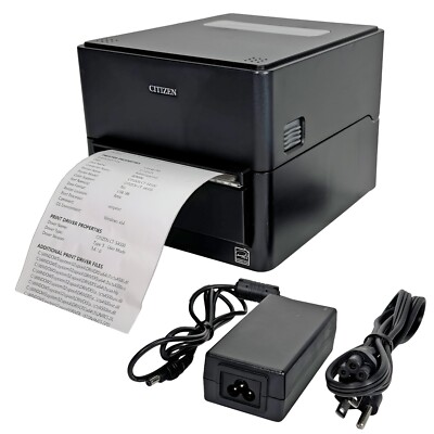 TESTED Citizen CT-S4500 Hi-Speed POS Receipt Direct Thermal Printer USB ...