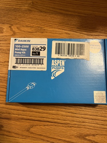 Daikin Mini Aqua Pump Kit, DACA-CPI-1, Brand New, 2 Available | eBay