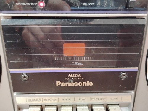 Panasonic RX-5080 AM/FM Cassette 1980s Boom Box Radio! ( CASSETTE ...