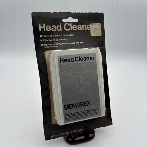Factory Sealed Memorex Head Cleaner 8 Track Cartridge NOS | eBay