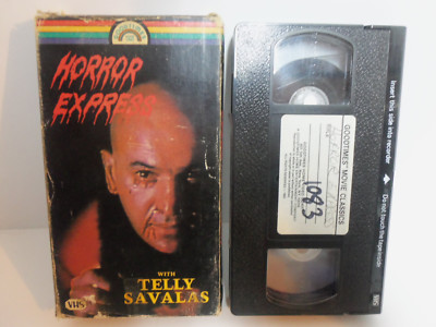 Vintage Horror Express VHS Video Tape Peter Cushing Christophr Lee ...
