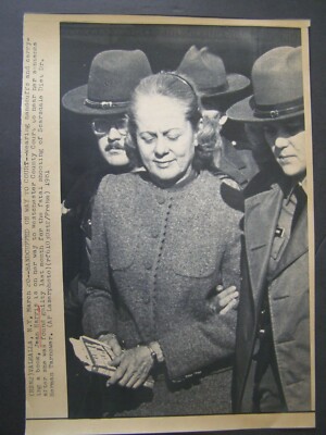 AP Wire Press Photo 1981 Jean Harris convicted murder of Dr Herman ...