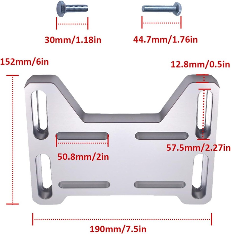 Universal Engine Mount For Mini Bike Go Kart Predator 212cc Small ...