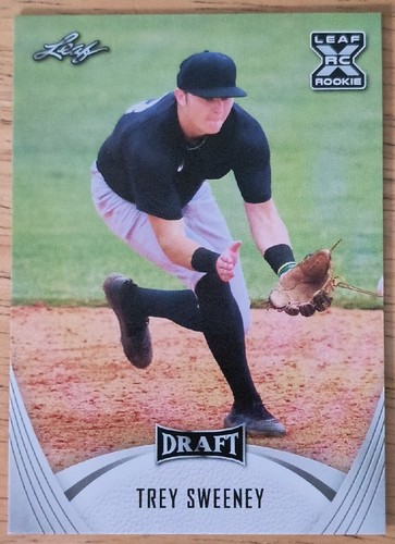 2021 Leaf Draft Trey Sweeney XRC Rookie Card #48 - New York Yankees | eBay