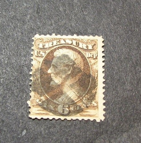 US Stamp Scott# O110 Treasury Lincoln 1879 C473 | eBay