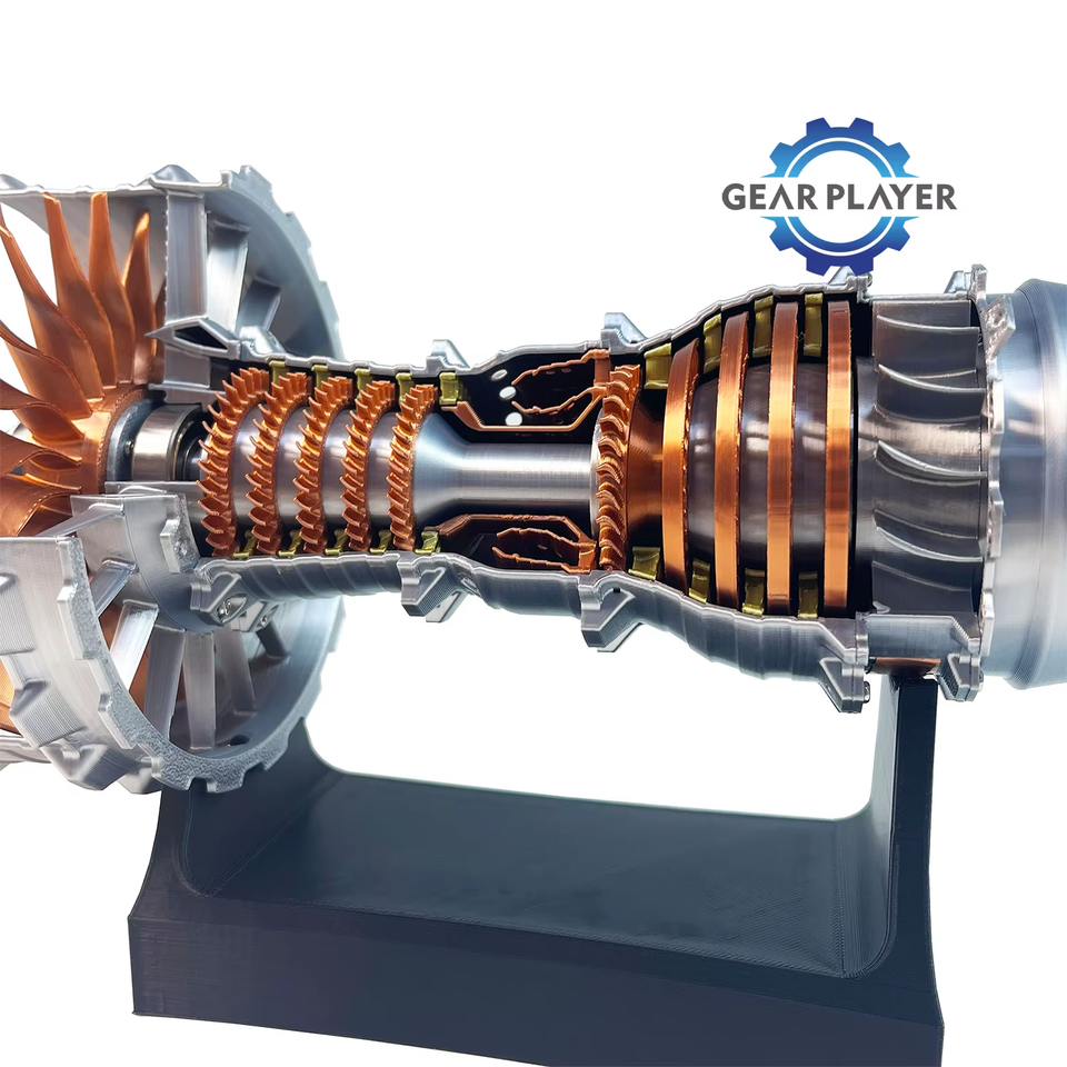 Turbofan Engine Model Kit for DIY Assembly and Educational Purposes | eBay
