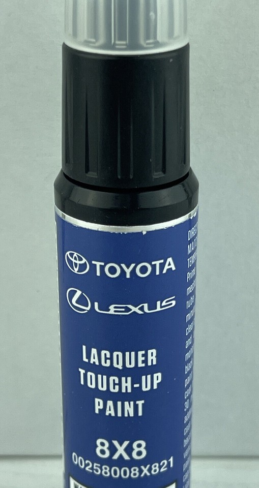 DARK BLUE TOUCH-UP PAINT CODE 8X8 OEM 00258-008X8-21 FOR TOYOTA | eBay