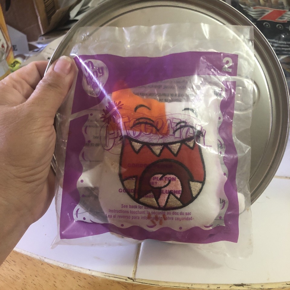 McDonald's Happy Meal Toy 2007 Nickelodeon CatScratch #2 Gordon Plush ...