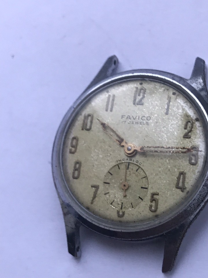 Vintage Favico Wrist Watch | eBay