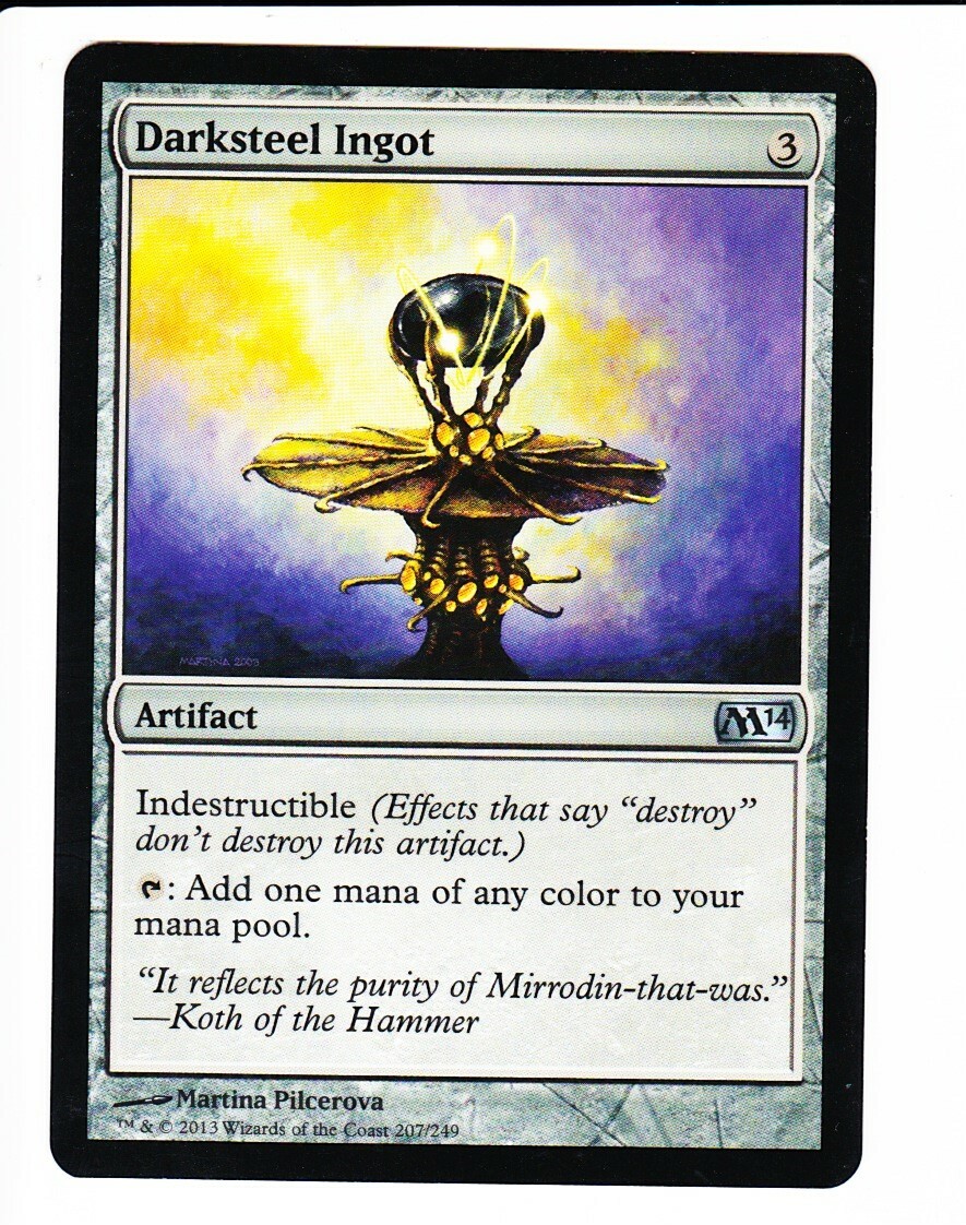 MTG M14 DARKSTEEL INGOT | eBay UK