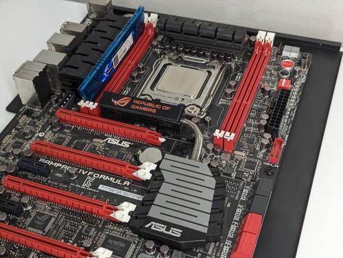 ASUS ROG Rampage IV Formula ATX Motherboard | LGA 2011 | Backplate+Xeon ...