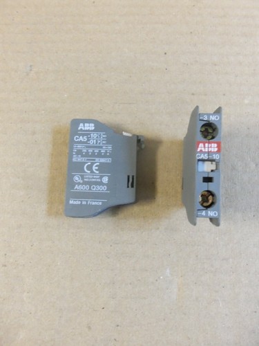 ABB CA5-10 AUX Auxiliary Contact Block A600 Q300 690v 230v 400v 500v 16 ...