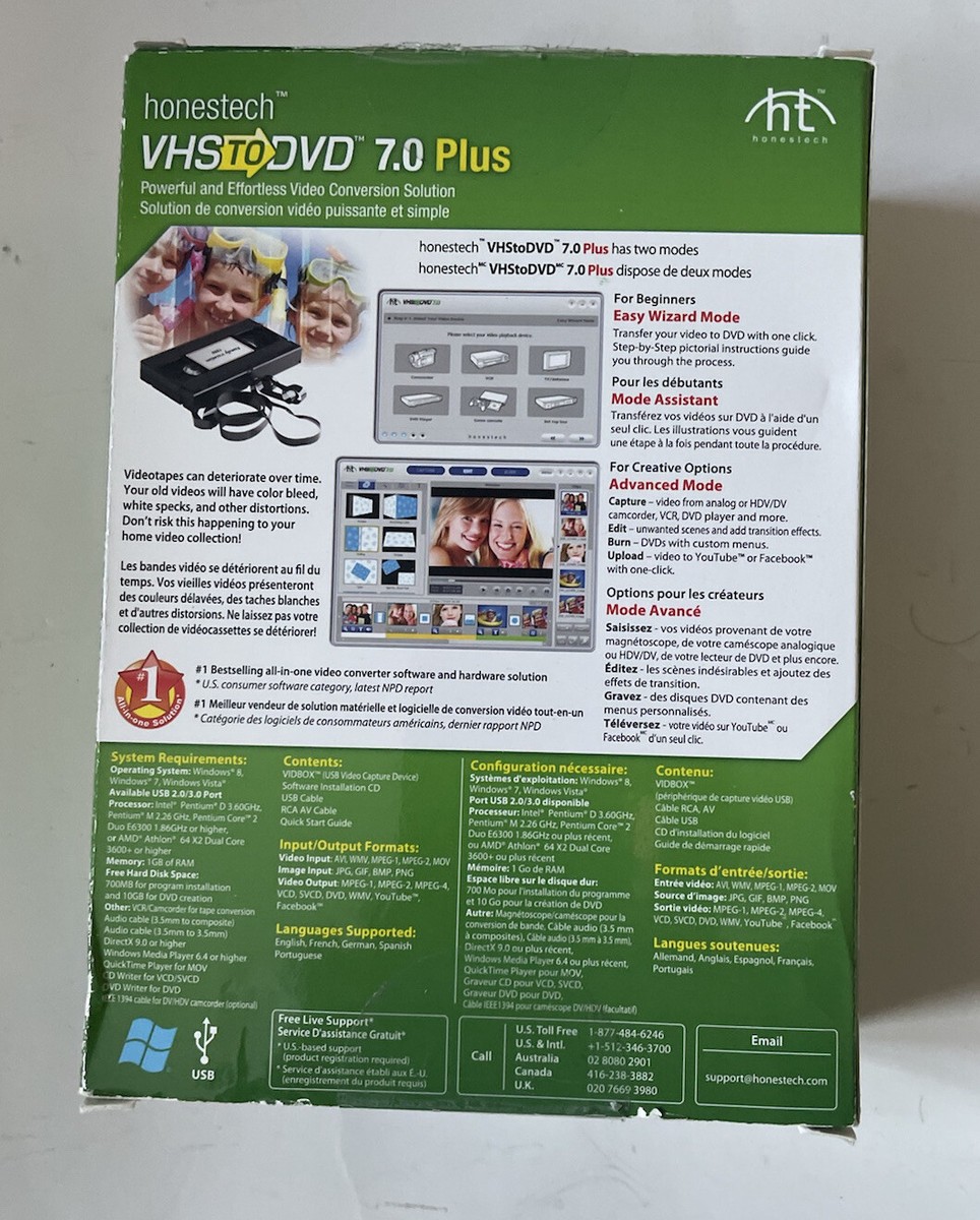 Honestech Vhs To Dvd 30 Se Boosterba Honestech VHS To DVD 5.0 Deluxe