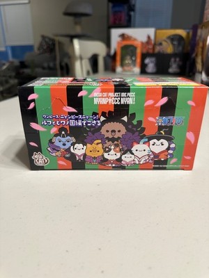ONE PIECE Mega Cat Nyan Piece Nyan! Luffy and Wano Country Arc 8Pack ...
