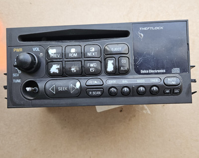 95-02 GMC Yukon Sierra Chevy Silverado Tahoe Radio CD Player 15071234 ...