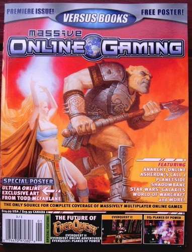Versus Books MAGAZINE Massive Online Gaming ULTIMA Star Wars GALAXY Wo ...