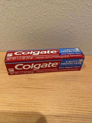 Vintage 1990s NEW Colgate Toothpaste Boxed TV Movie Prop 1.5 Oz | eBay