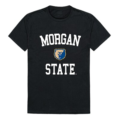 Morgan State University Bears MSU Black Tee T Shirt S - 2XL | eBay