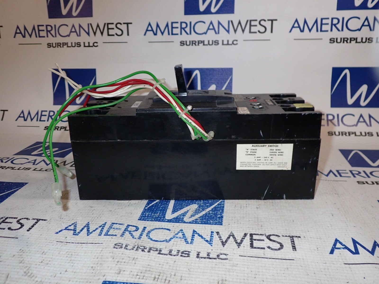 GE TFK236F000 200 amp 600 volt 3 Pole TFK236200 + 48VDC Shunt + Aux ...