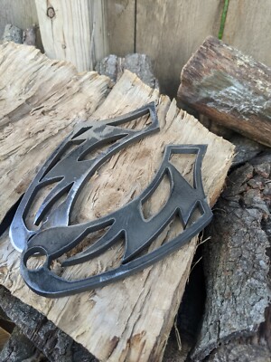 bbq barbeque pit handle hand made weld on custom metal | eBay