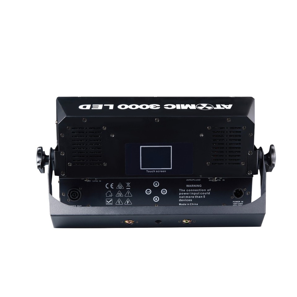 4X martin atomic 3000W LED strobe RGB +W DJ Stage Flash wash light+road ...