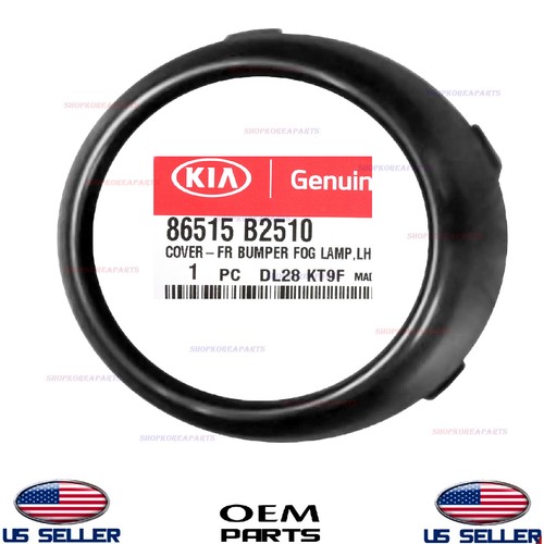 Genuine OEM Front Bumper Fog Lamp Cover Driver Side 2017-19 Kia Soul ...