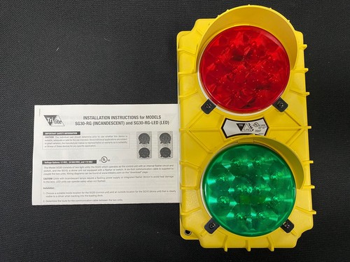 SG30-RG-LED TRI LITE STOP AND GO LOADING DOCK SAFETY LIGHT SG30 SG10 ...