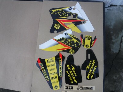 FLU DESIGNS PTS5 TEAM GRAPHICS SUZUKI RM85 RM85L 2002-2024 | eBay