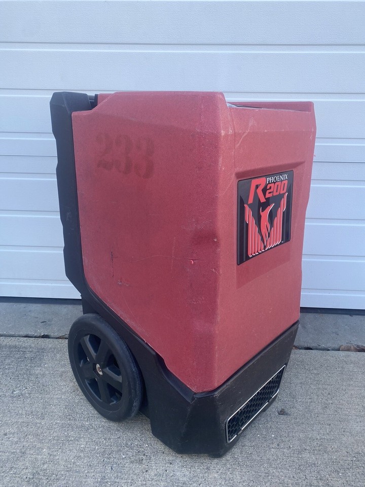 Used Phoenix R200 Dehumidifier-Red | eBay