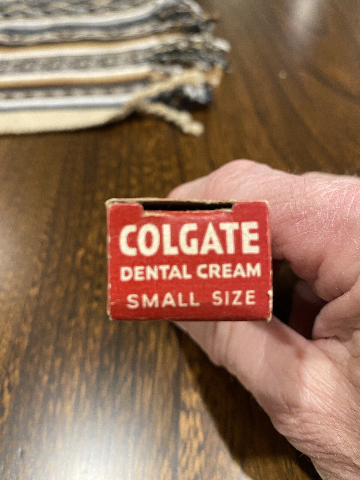 Vintage advertising sample box Colgate Dental Cream | eBay
