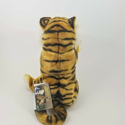 Tiger Hand Puppet Full Body Doll Hansa Real Looking Plush Animal ...