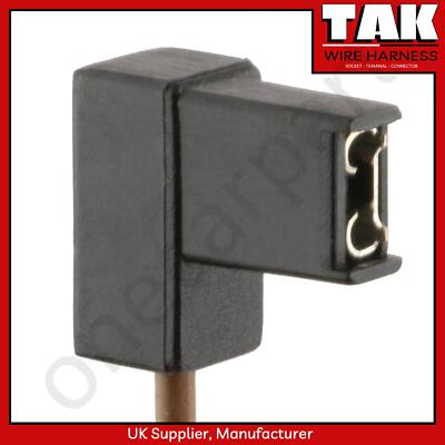 H1 H3 Bulb Holder Headlight Foglight Pre Wired Spade Connector 15cm x ...