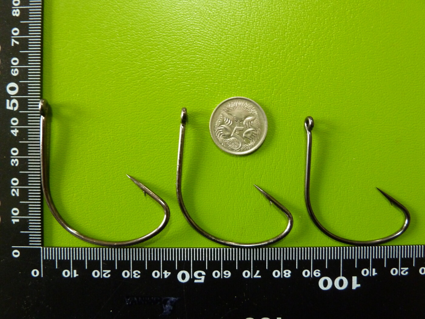 130 DFS 6/0,7/0,8/0 WIDE GAP 2X STRONG FISHING HOOK chem sharp black ...