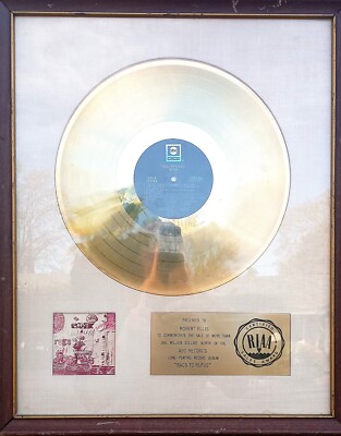 Rufus "Rags To Rufus" Original 1974 RIAA Gold Record Award-Funk Classic ...