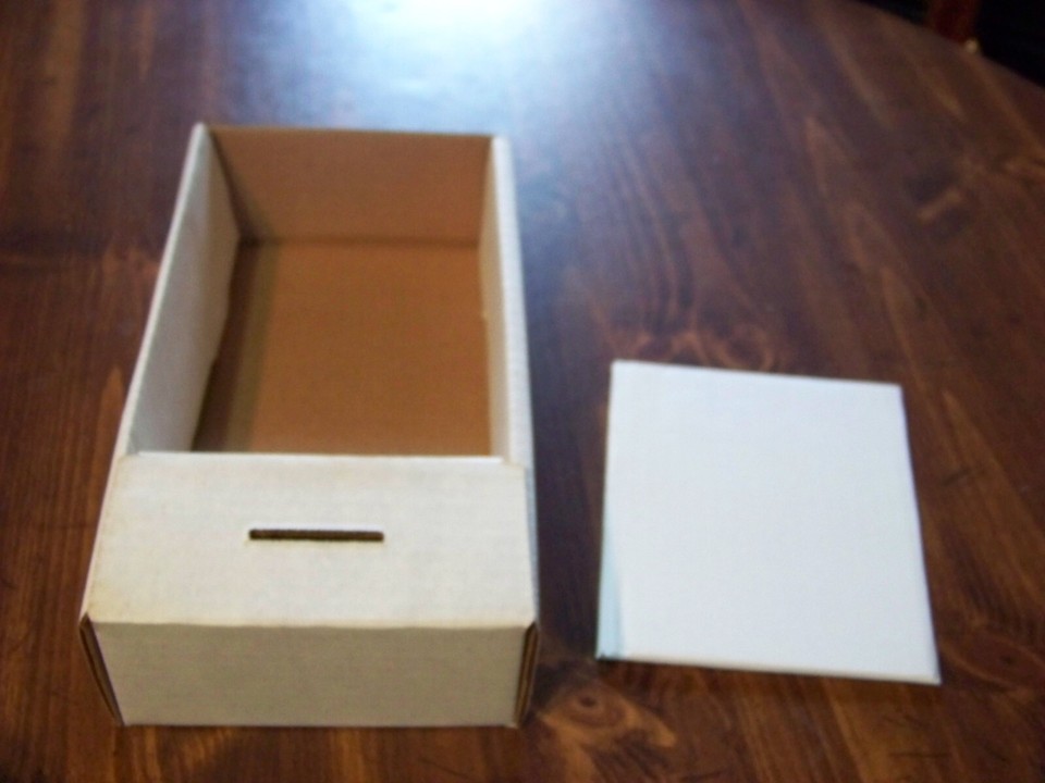 Honor System Vending Boxes - White Corrugated Cardboard | eBay
