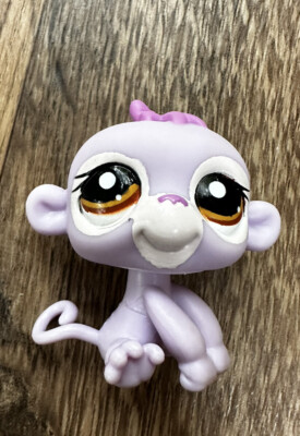 LPS (Littlest Pet Shop) - Monkey with brown Eyes , #2445 | eBay